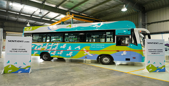 India's first indigenous Hydrogen fuel cell bus